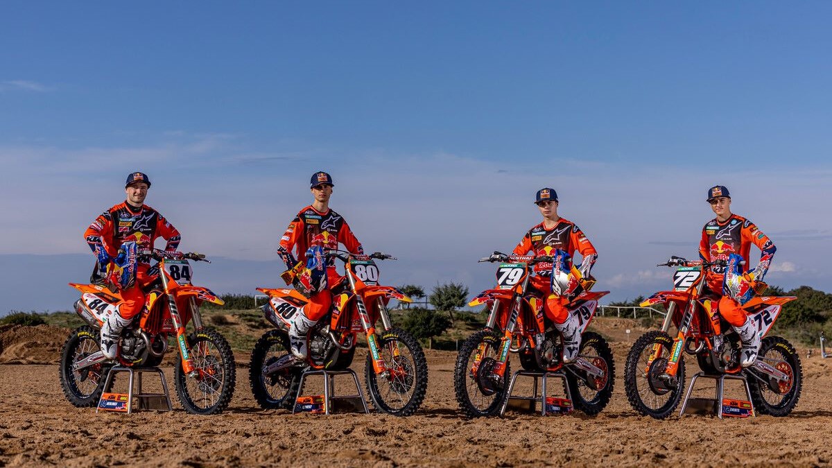 Red Bull KTM Factory Racing Are Set For The 2023 FIM MXGP World ...